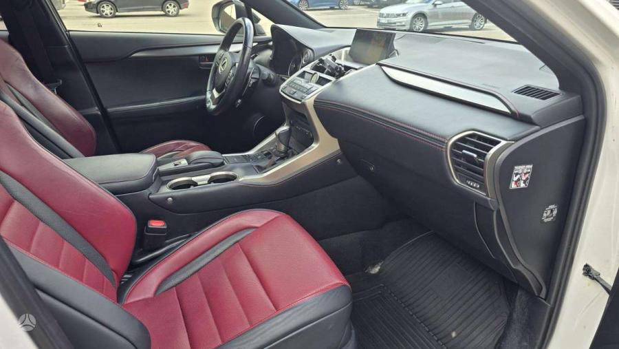 White Lexus NX 300h 2014 in Vilnius, with an engine capacity of 2.49 L and mileage of 109 thousand km for 20000 €, photo 12 on AUTOMOTO.COM.LV