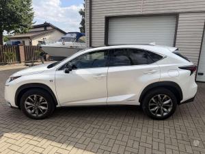 White Lexus NX 300h 2014 in Siauliai, with an engine capacity of 2.49 L and mileage of 286 thousand km for 19400 €, photo 8 on AUTOMOTO.COM.LV