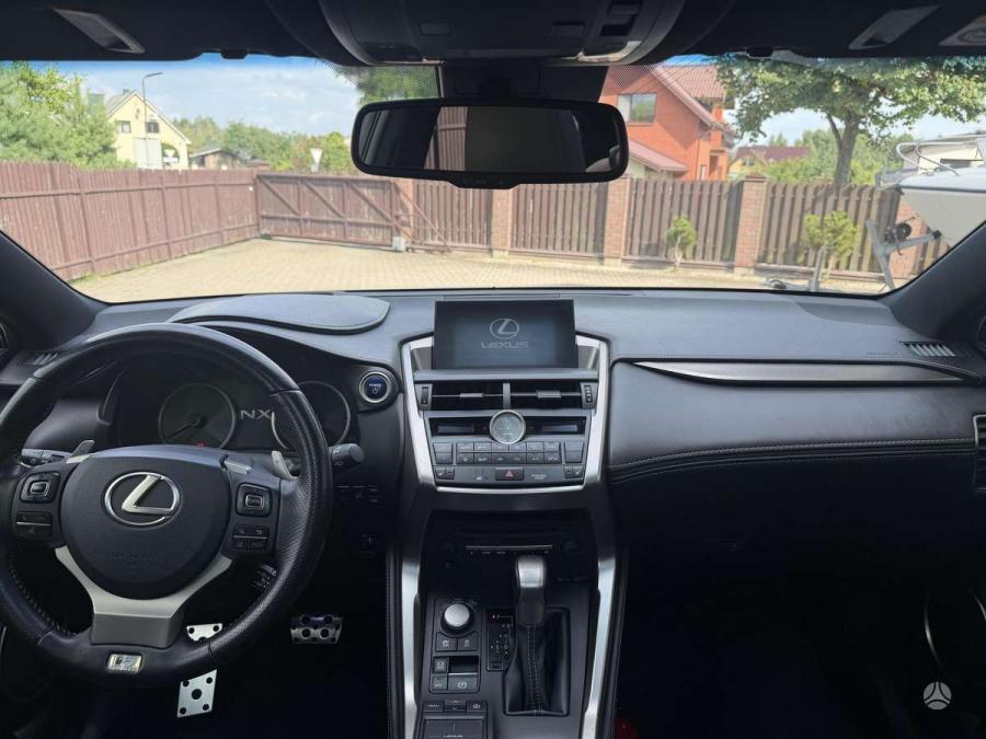 White Lexus NX 300h 2014 in Siauliai, with an engine capacity of 2.49 L and mileage of 286 thousand km for 19400 €, photo 25 on AUTOMOTO.COM.LV