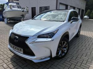 White Lexus NX 300h 2014 in Vilnius, with an engine capacity of 2.49 L and mileage of 286 thousand km for 17900 €, photo 4 on AUTOMOTO.COM.LV
