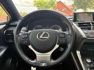 White Lexus NX 300h 2014 in Vilnius, with an engine capacity of 2.49 L and mileage of 286 thousand km for 17900 €, photo 26 on AUTOMOTO.COM.LV