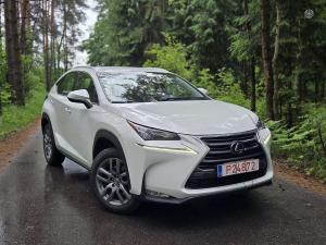 White Lexus NX 300h 2014 in Vilnius, with an engine capacity of 2.49 L and mileage of 178 thousand km for 16600 €, photo  on AUTOMOTO.COM.LV