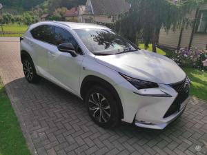 White Lexus NX 300h 2014 in Kaunas, with an engine capacity of 2.49 L and mileage of 214 thousand km for 19950 €, photo  on AUTOMOTO.COM.LV