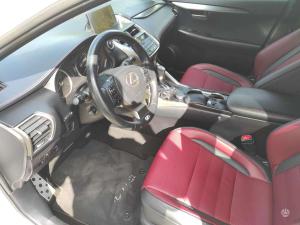 White Lexus NX 300h 2014 in Kaunas, with an engine capacity of 2.49 L and mileage of 214 thousand km for 19950 €, photo 11 on AUTOMOTO.COM.LV