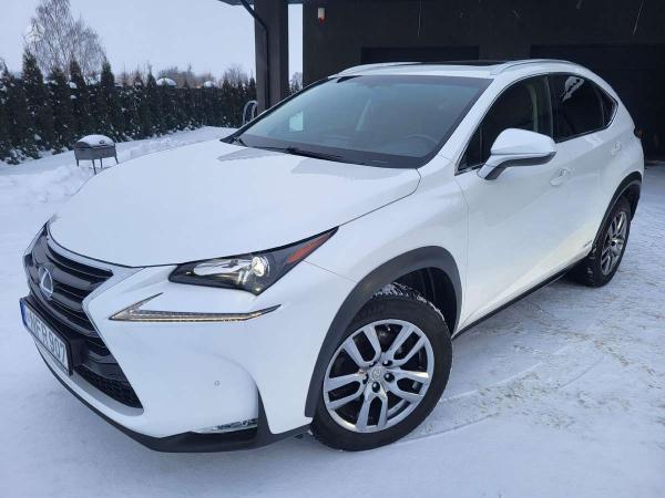 Balts Lexus NX 300h 2015 Raseiniai, ar dzinēja tilpumu 2.49 L un nobraukumu 129 tūkst. km par 17950 €, foto 2 vietnē AUTOMOTO.COM.LV