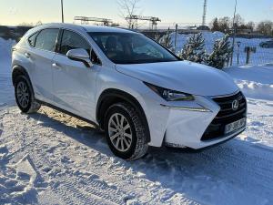 White Lexus NX 300h 2015 in Siauliai, with an engine capacity of 2.49 L and mileage of 261 thousand km for 16900 €, photo 14 on AUTOMOTO.COM.LV