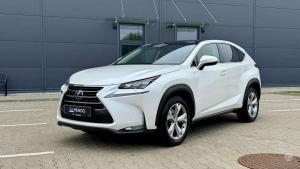 Белый Лексус NX 300h 2015 в Вильнюс, объемом двигателя 2.49 л и пробегом 189 тыс. км за 21990 €, фото  на AUTOMOTO.COM.LV