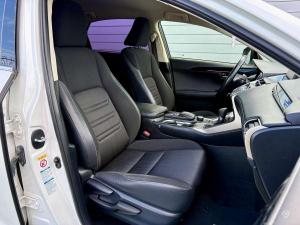 White Lexus NX 300h 2015 in Panevezys, with an engine capacity of 2.49 L and mileage of 150 thousand km for 16900 €, photo 18 on AUTOMOTO.COM.LV