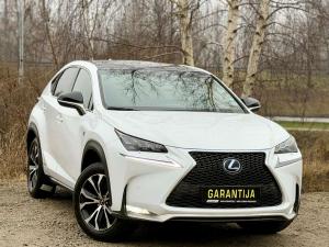 Balts Lexus NX 300h 2016 Šauļi, ar dzinēja tilpumu 2.49 L un nobraukumu 194 tūkst. km par 22300 €, foto  vietnē AUTOMOTO.COM.LV