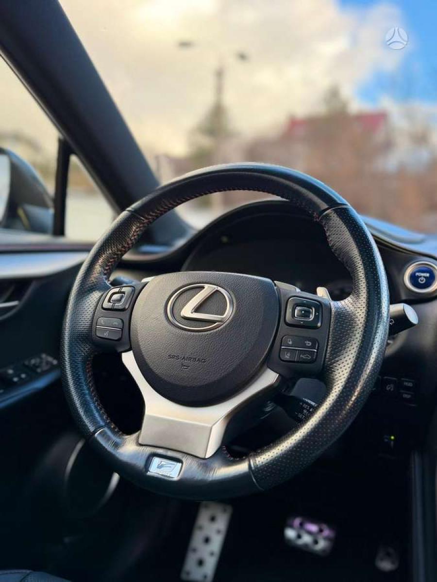 White Lexus NX 300h 2016 in Siauliai, with an engine capacity of 2.49 L and mileage of 194 thousand km for 22300 €, photo 24 on AUTOMOTO.COM.LV