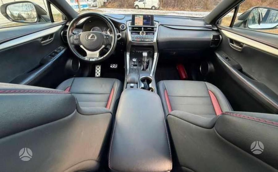 White Lexus NX 300h 2016 in Siauliai, with an engine capacity of 2.49 L and mileage of 194 thousand km for 22300 €, photo 25 on AUTOMOTO.COM.LV