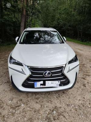 Balts Lexus NX 300h 2016 Tauragė, ar dzinēja tilpumu 2.50 L un nobraukumu 166 tūkst. km par 17800 €, foto  vietnē AUTOMOTO.COM.LV