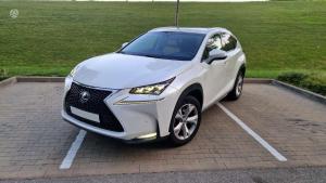 Balts Lexus NX 300h 2016 Viļņa, ar dzinēja tilpumu 2.49 L un nobraukumu 207 tūkst. km par 21500 €, foto  vietnē AUTOMOTO.COM.LV
