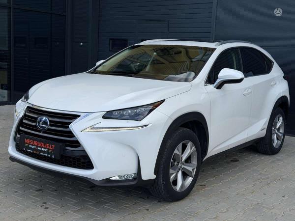 Balts Lexus NX 300h 2016 Viļņa, ar dzinēja tilpumu 2.49 L un nobraukumu 159 tūkst. km par 21999 €, foto 2 vietnē AUTOMOTO.COM.LV