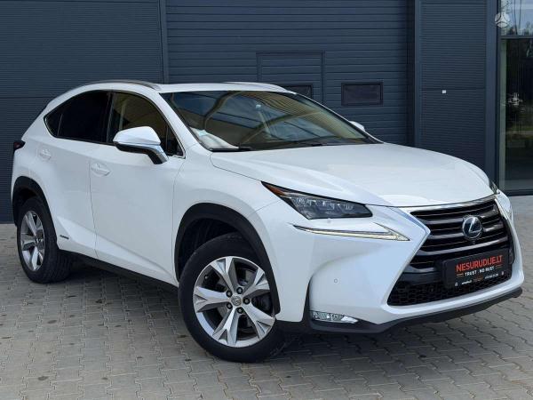 Balts Lexus NX 300h 2016 Viļņa, ar dzinēja tilpumu 2.49 L un nobraukumu 159 tūkst. km par 21999 €, foto 6 vietnē AUTOMOTO.COM.LV
