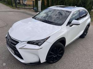 White Lexus NX 300h 2016 in Utena, with an engine capacity of 2.49 L and mileage of 138 thousand km for 20999 €, photo  on AUTOMOTO.COM.LV