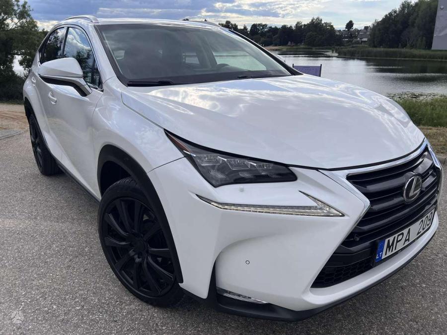 Balts Lexus NX 300h 2016 Utena, ar dzinēja tilpumu 2.49 L un nobraukumu 138 tūkst. km par 20999 €, foto 6 vietnē AUTOMOTO.COM.LV