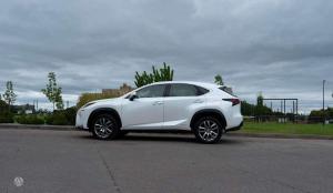 White Lexus NX 300h 2016 in Vilnius, with an engine capacity of 2.49 L and mileage of 164 thousand km for 20500 €, photo  on AUTOMOTO.COM.LV
