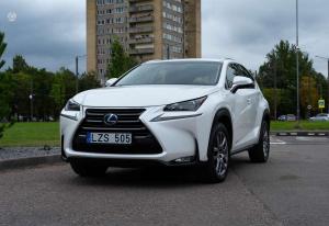 Белый Лексус NX 300h 2016 в Вильнюс, объемом двигателя 2.49 л и пробегом 164 тыс. км за 20500 €, фото 7 на AUTOMOTO.COM.LV