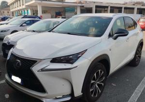 White Lexus NX 300h 2016 in Vilnius, with an engine capacity of 2.49 L and mileage of 137 thousand km for 21999 €, photo  on AUTOMOTO.COM.LV