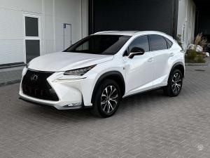 White Lexus NX 300h 2016 in Vilnius, with an engine capacity of 2.49 L and mileage of 145 thousand km for 22900 €, photo  on AUTOMOTO.COM.LV