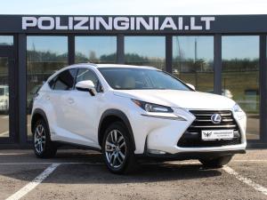 White Lexus NX 300h 2017 in Vilnius, with an engine capacity of 2.50 L and mileage of 125 thousand km for 22700 €, photo 3 on AUTOMOTO.COM.LV