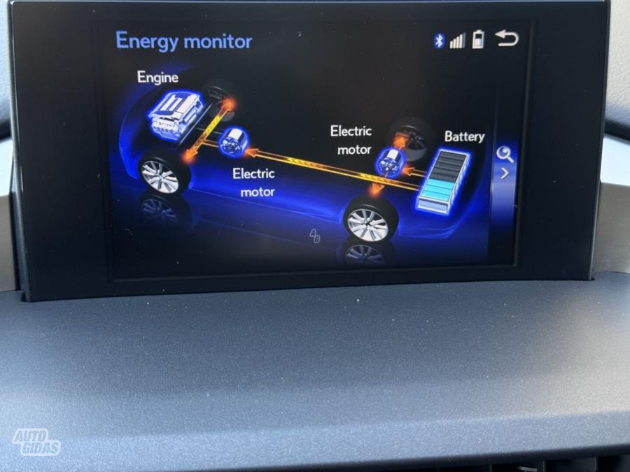 Balts Lexus NX 300h 2017 Avižieniai, ar dzinēja tilpumu 2.50 L un nobraukumu 139 tūkst. km par 21950 €, foto 21 vietnē AUTOMOTO.COM.LV