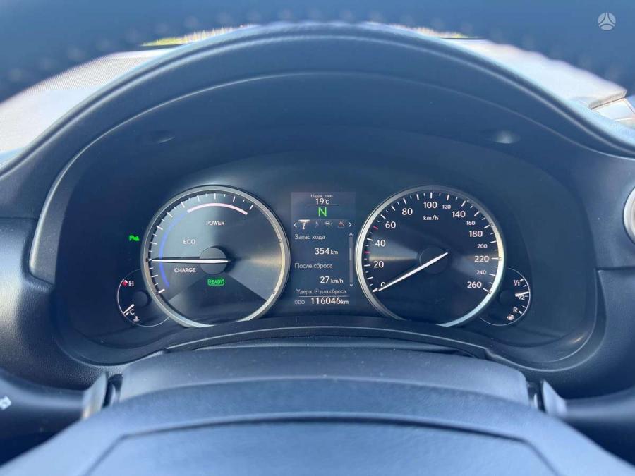 Balts Lexus NX 300h 2017 Klaipėda, ar dzinēja tilpumu 2.49 L un nobraukumu 116 tūkst. km par 24900 €, foto 10 vietnē AUTOMOTO.COM.LV