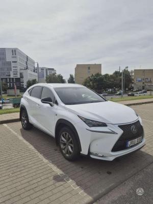 White Lexus NX 300h 2017 in Kaunas, with an engine capacity of 2.49 L and mileage of 219 thousand km for 21800 €, photo  on AUTOMOTO.COM.LV