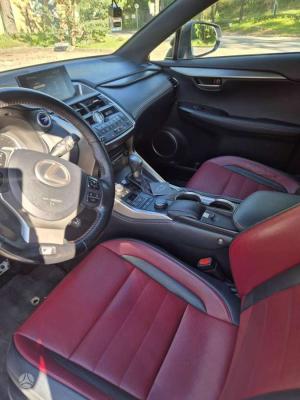 White Lexus NX 300h 2017 in Kaunas, with an engine capacity of 2.49 L and mileage of 219 thousand km for 21800 €, photo 18 on AUTOMOTO.COM.LV