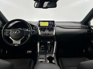 White Lexus NX 300h 2017 in Vilnius, with an engine capacity of 2.49 L and mileage of 162 thousand km for 26900 €, photo 9 on AUTOMOTO.COM.LV