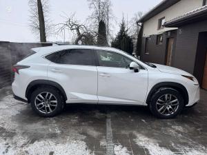 White Lexus NX 300h 2018 in Marijampole, with an engine capacity of 2.49 L and mileage of 170 thousand km for 25500 €, photo 7 on AUTOMOTO.COM.LV