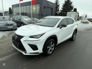 White Lexus NX 300h 2018 in Vilnius, with an engine capacity of 2.49 L and mileage of 133 thousand km for 25500 €, photo  on AUTOMOTO.COM.LV