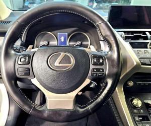 White Lexus NX 300h 2019 in Marijampole, with an engine capacity of 2.49 L and mileage of 274 thousand km for 20500 €, photo 14 on AUTOMOTO.COM.LV