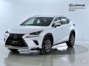 White Lexus NX 300h 2019 in Vilnius, with an engine capacity of 2.49 L and mileage of 78 thousand km for 29900 €, photo  on AUTOMOTO.COM.LV