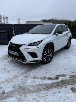 Balts Lexus NX 300h 2019 Kauņa, ar dzinēja tilpumu 2.49 L un nobraukumu 92 tūkst. km par 22900 €, foto  vietnē AUTOMOTO.COM.LV