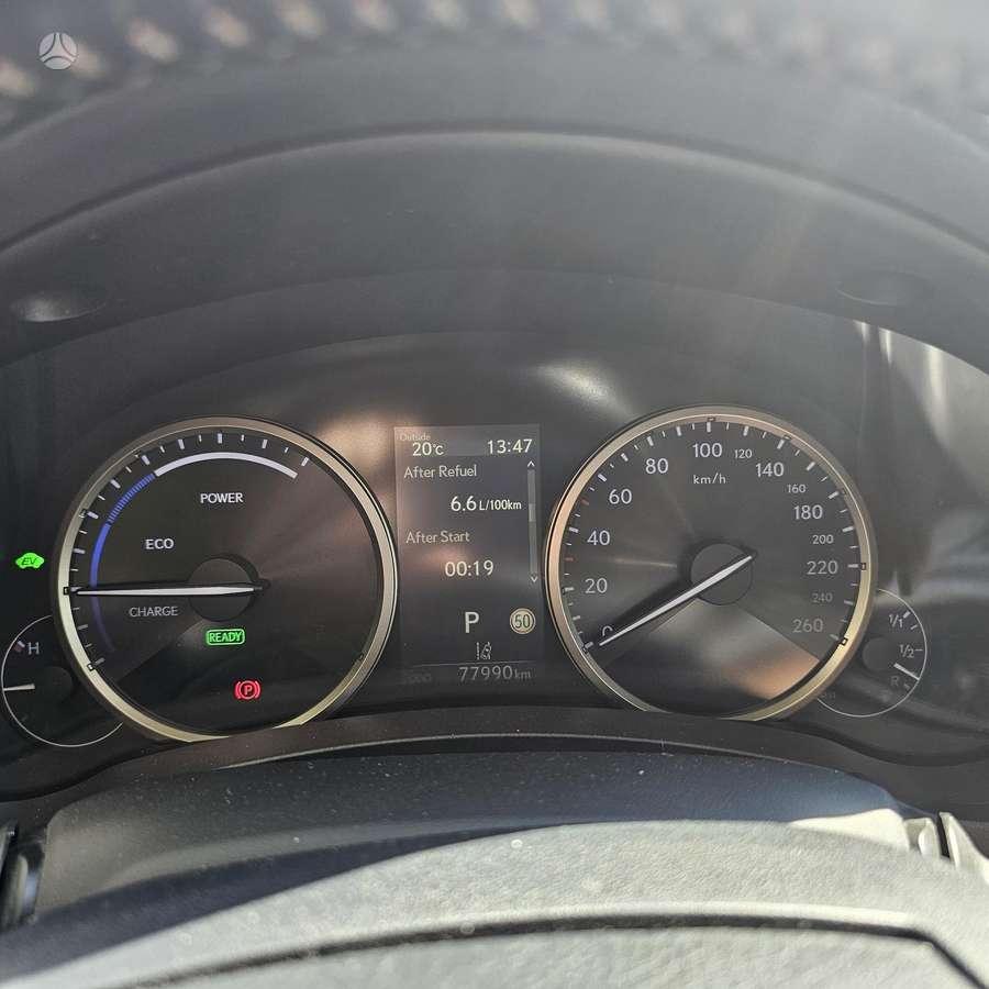 Белый Лексус NX 300h 2019 в Вильнюс, объемом двигателя 2.50 л и пробегом 78 тыс. км за 25900 €, фото 16 на AUTOMOTO.COM.LV