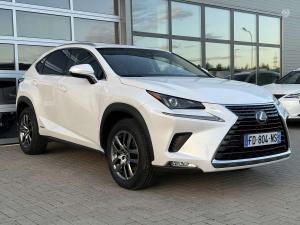White Lexus NX 300h 2019 in Vilnius, with an engine capacity of 2.49 L and mileage of 211 thousand km for 24000 €, photo 6 on AUTOMOTO.COM.LV