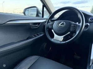 White Lexus NX 300h 2019 in Vilnius, with an engine capacity of 2.49 L and mileage of 211 thousand km for 24000 €, photo 39 on AUTOMOTO.COM.LV
