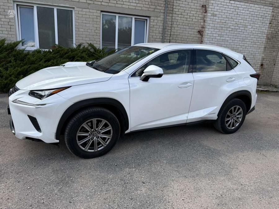 Белый Лексус NX 300h 2019 в Клайпеда, объемом двигателя 2.49 л и пробегом 120 тыс. км за 15000 €, фото 9 на AUTOMOTO.COM.LV