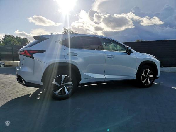 Лексус NX 300h 2020 в Вильнюс на AUTOMOTO.COM.LV Белый Лексус NX 300h 2020 в Вильнюс, объемом двигателя 2.50 л и пробегом 183 тыс. км за 27700 €, фото 5 на AUTOMOTO.COM.LV