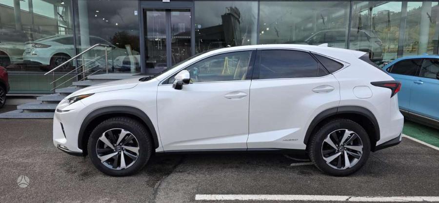 Balts Lexus NX 300h 2021 Viļņa, ar dzinēja tilpumu 2.49 L un nobraukumu 52 tūkst. km par 36980 €, foto 6 vietnē AUTOMOTO.COM.LV