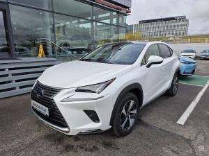 White Lexus NX 300h 2021 in Vilnius, with an engine capacity of 2.49 L and mileage of 53 thousand km for 36980 €, photo  on AUTOMOTO.COM.LV