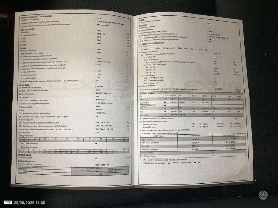 Белый Лексус NX 300h 2021 в Вильнюс, объемом двигателя 2.49 л и пробегом 66 тыс. км за 27999 €, фото 15 на AUTOMOTO.COM.LV