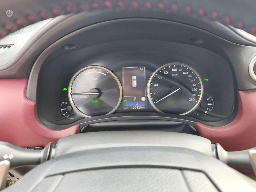 Balts Lexus NX 300h 2021 Viļņa, ar dzinēja tilpumu 2.49 L un nobraukumu 121 tūkst. km par 31900 €, foto 7 vietnē AUTOMOTO.COM.LV
