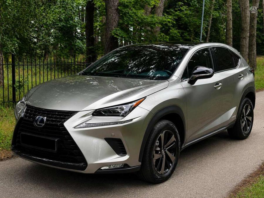 Желтый Лексус NX 300h 2019 в Вильнюс, объемом двигателя 2.49 л и пробегом 283 тыс. км за 20700 €, фото 1 на AUTOMOTO.COM.LV