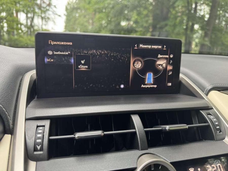 Желтый Лексус NX 300h 2019 в Вильнюс, объемом двигателя 2.49 л и пробегом 283 тыс. км за 20700 €, фото 25 на AUTOMOTO.COM.LV