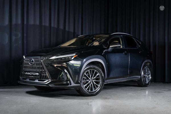 Черный Лексус NX 350h 2022 в Вильнюс, объемом двигателя 2.49 л и пробегом 39 тыс. км за 45999 €, фото 1 на AUTOMOTO.COM.LV