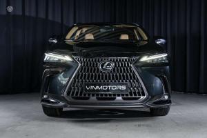 Black Lexus NX 350h 2022 in Vilnius, with an engine capacity of 2.49 L and mileage of 39 thousand km for 45999 €, photo 3 on AUTOMOTO.COM.LV
