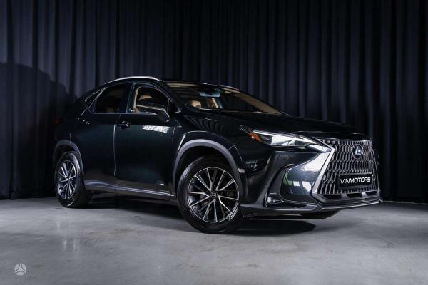 Черный Лексус NX 350h 2022 в Вильнюс, объемом двигателя 2.49 л и пробегом 39 тыс. км за 45999 €, фото 3 на AUTOMOTO.COM.LV